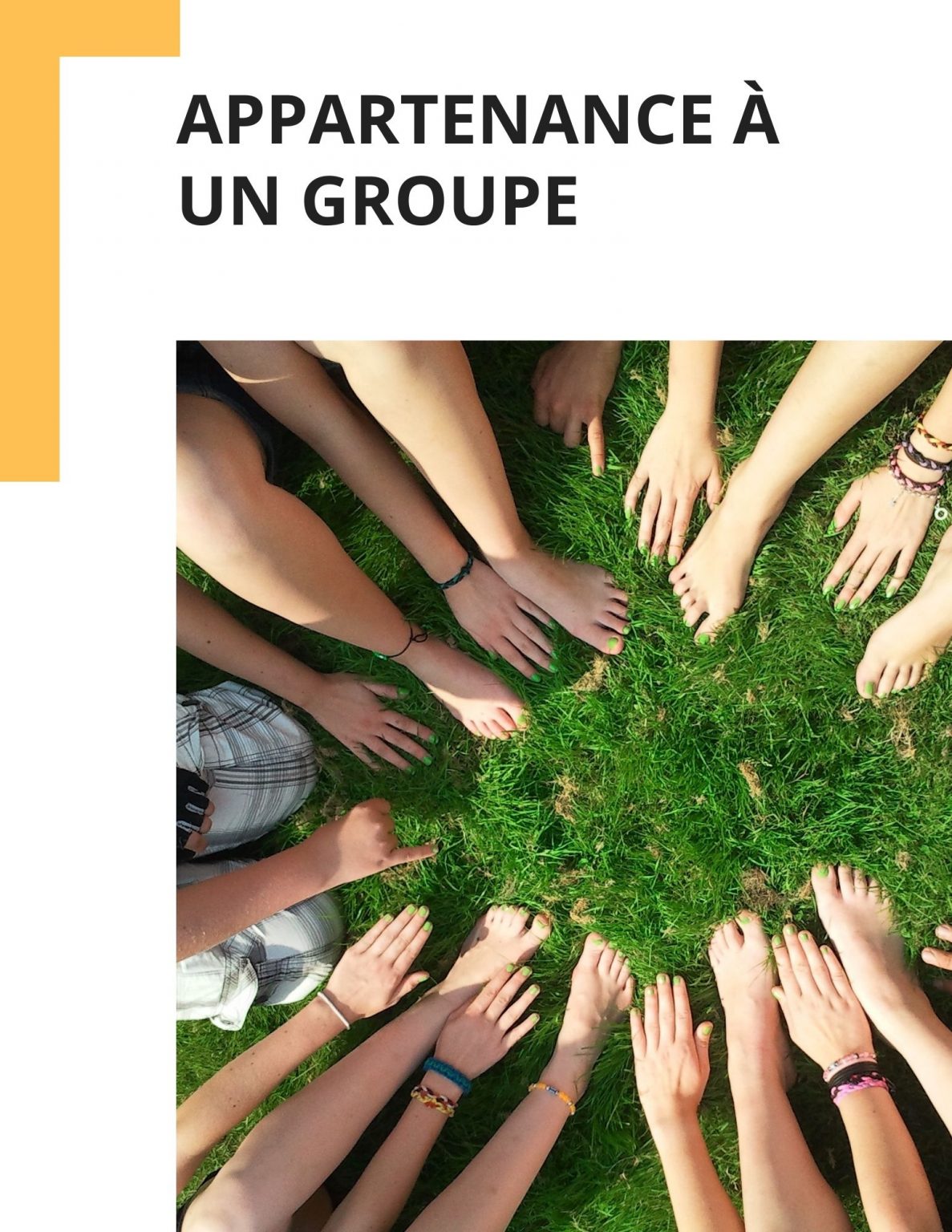 Appartenance à un groupe – L.I.R.E.